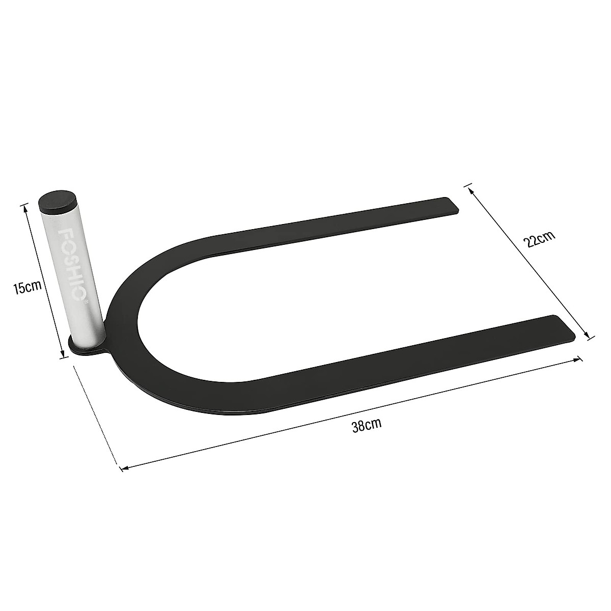 FOSHIO Aluminium U-Sharp Car Mirror Wrap Tool with Handle, Wrap-U-Ezee Vinyl Wrap Window Tint Tools for Bumper, Door Handle,Shark Fin GPS Antenna