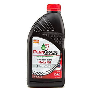 71196, Synthetic Blend High Performance Oil SAE 20W-50, 1 Quart (12 Pack)