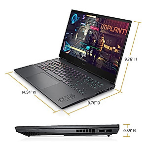 HP OMEN 16.1 Inch Gaming Laptop, AMD Ryzen 7 5800H, 32GB RAM, 1TB SSD, NVIDIA GeForce RTX 3050 Ti, Win 11 H, 144Hz Refresh Rate, Bundle with JAWFOAL