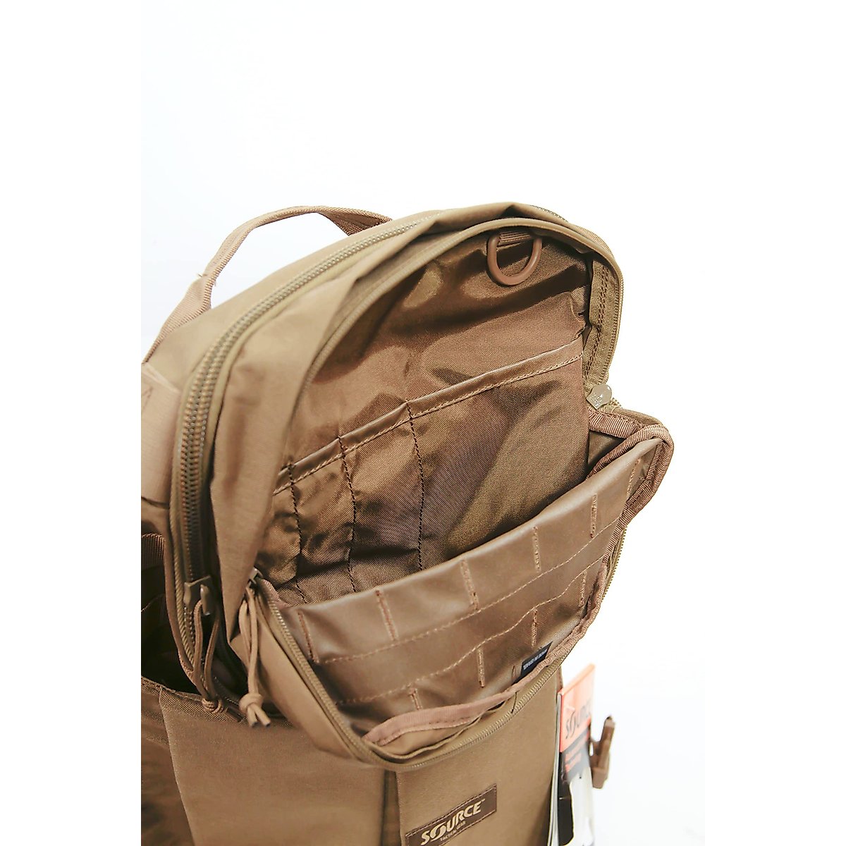 Source Tactical Commander 10L Hydration Pack with 3L WLPS Low Profile Hydration Bladder - Storm High-Flow Push-Pull Drinking Valve - MOLLE Webbing for Equipment Attachment