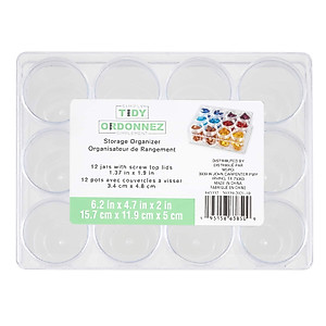 12 Jar Bead Organizer by Bead Landing™