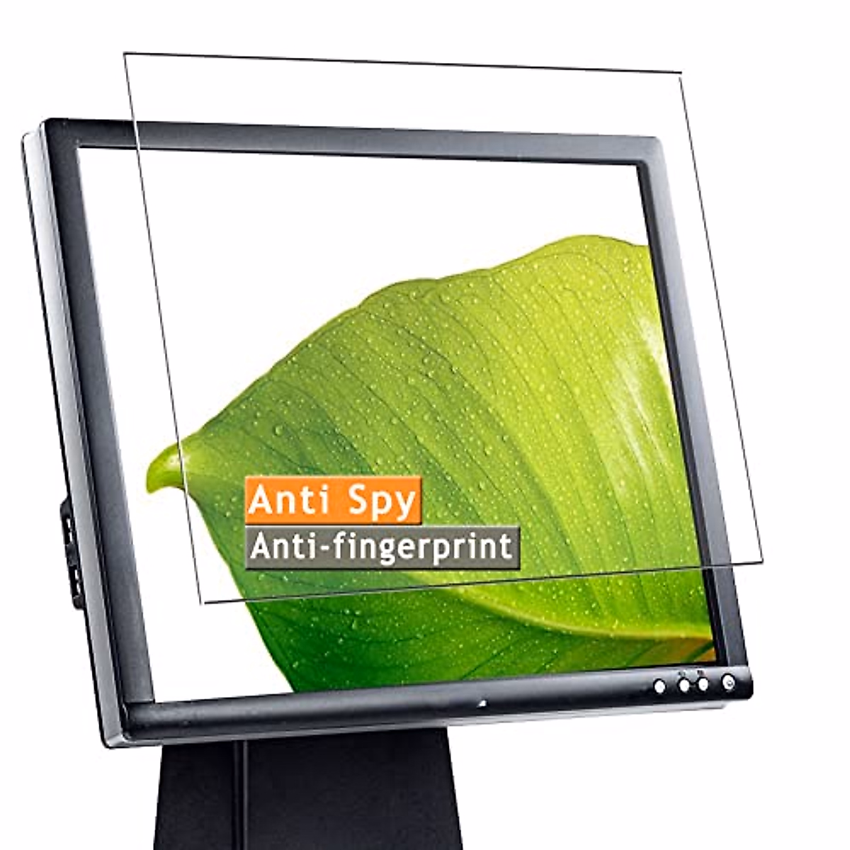 Vaxson Privacy Screen Protector, compatible with Dell 1704FPTT 17" Monitor Anti Spy Film Protectors Sticker [ Not Tempered Glass ]