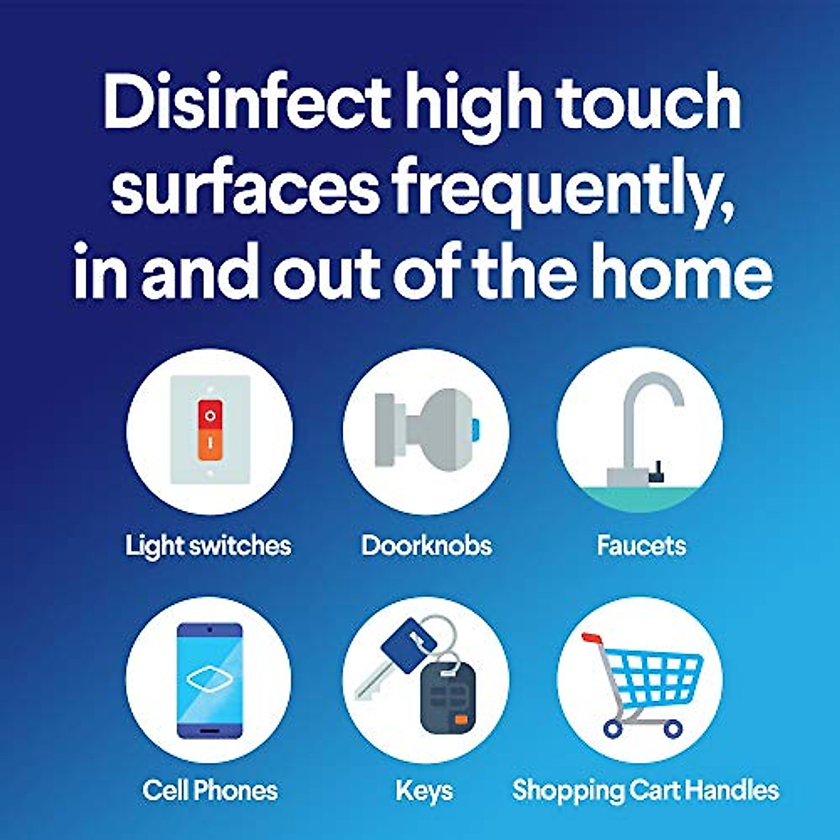 Fresh Step Clorox Disinfectant, 75 Count (Pack of 3), White, 225