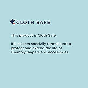 Esembly Cloth Diaper Laundry Detergent Specially Formulated to be Gentle for Baby and Planet, Fragrance Free, Eco-friendly, Bundle 2-pack