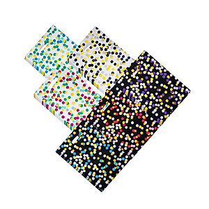 SZEJONAN 48 Pack Cute Small Party Favor Gift Bags Bulk Goodie Bags for Kids and Students (Polka Dots and Stars)