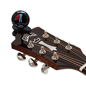 Snark SN5X Clip-On Tuner for Guitar, Bass & Violin (Current Model) 1.8 x 1.8 x 3.5"