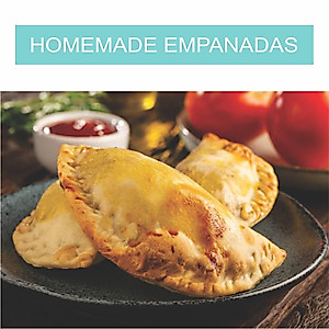 Empanada Maker Press 6 inch - Professional - Mold Ravioli Dumpling Tortilla Folder - Quesadilla - Empanadas, Pierogi, Samosa, Calzone, Momo Mold - Extra Large