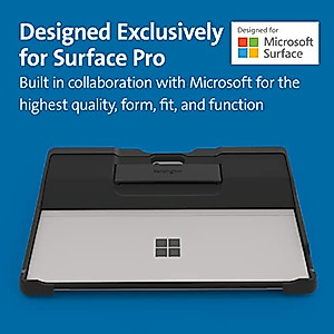 Kensington Blackbelt 2ND Degree Rugged Case for Surface Pro 7, 7+, 6, 5, & 4 - Black (K97950WW)