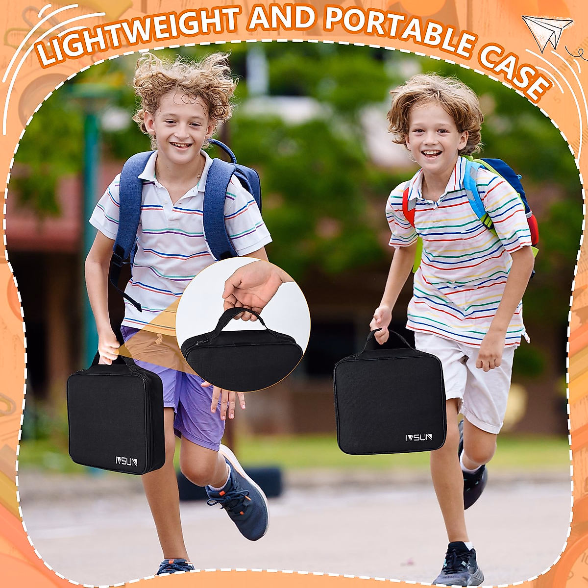 IVSUN 60 Colors Acrylic Paint Markers, Dual Tip Acrylic Paint Pens with Brush and Fine Tips for Rock Painting, Canvas, Wood, Glass, Metal, Ceramic, Calligraphy, Card Making, DIY Crafts