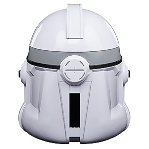 Star Wars The Black Series Phase II Clone Trooper Premium Electronic Helmet, The Clone Wars Roleplay Collectible, Kids Ages 14 and Up