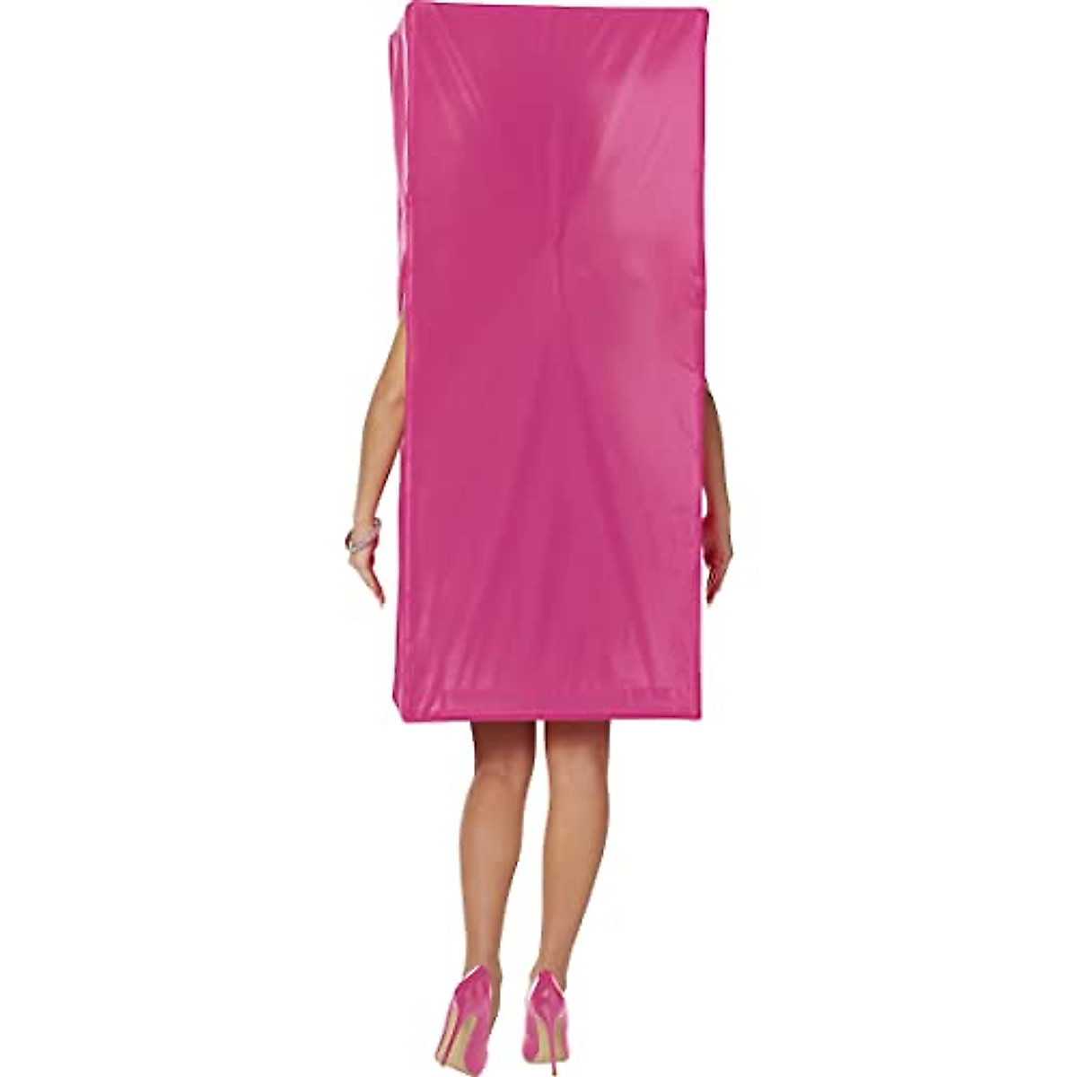 InSpirit Designs womens Inspirit Designs Adult Barbie Box Costume, Multicolored, ONE SIZE FITS MOST US