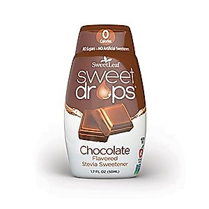 SweetLeaf Sweet Drops Liquid Stevia Sweetener, Chocolate, 1.7 Ounce