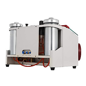 Vevor Sandblaster, Professional Lab Sandblaster With 2 Pens & 2 Tanks, Dental Sandblasting Equipment With Led and Glass Window for Surface Treatment of Materials