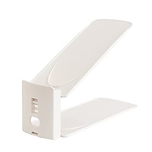 KNFUT Shoe Slots, Convenient Anti-deform Wide Application Universial Burr Free Shoe Organizer Rack for Home Shoe Storage Rack Shoe Stand (Color : Apricot)