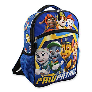 Paw Patrol Pups Boy's 16 Inch School Backpack (One Size, Blue)