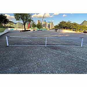 Pickleball Nets, 22 FT Regulation Size Portable Outdoor Picklenet Tennis Net with Carrying Bag for Driveway Backyards (22Ft)