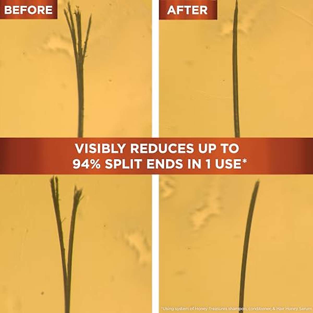 Garnier Whole Blends Honey Treasures Repairing Conditioner, for Dry, Damaged Hair, 3 Fl Oz (Travel Size), 1 Count (Packaging May Vary)