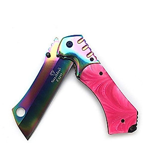 Snake Eye Tactical Heavy Duty Assisted Open Razor Style Folding Pocket Knife Outdoors Camping Hunting Fishing (RBPK)