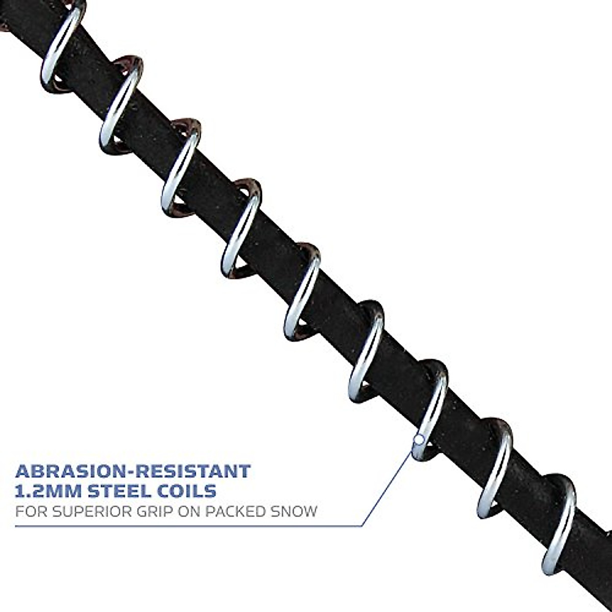 Yaktrax Walker Traction Cleats for Snow and Ice,Black,Large