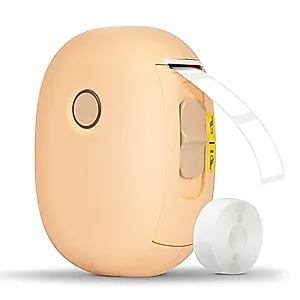OBZ Label Maker Machine with Tape, Bluetooth Label Maker, Portable Bluetooth Label Printer for Home Office,Store Organization, Storage, Sticker Maker Mini Label Maker with Multiple Templates