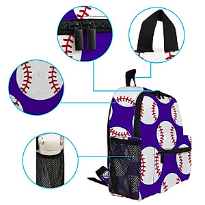 My Daily Kids Backpack Baseball Nursery Bags for Preschool Children