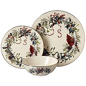 Lenox 883433 Winter Greetings 3-Piece Place Setting