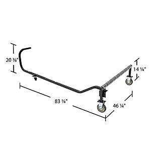 Black Ice SNO-Dolly Snowmobile Dolly - 1,500 Pound Capacity