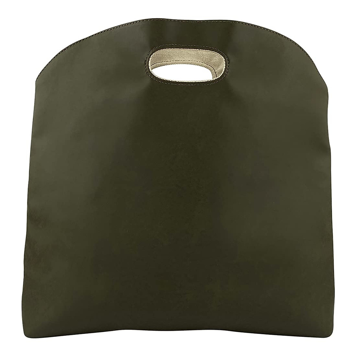 Santa Playa, Minimalist Handbag Handmade from Cactus Leather & Denim - Vegan, Washable, Eco Friendly, Sustainably Sourced - Desert Jade