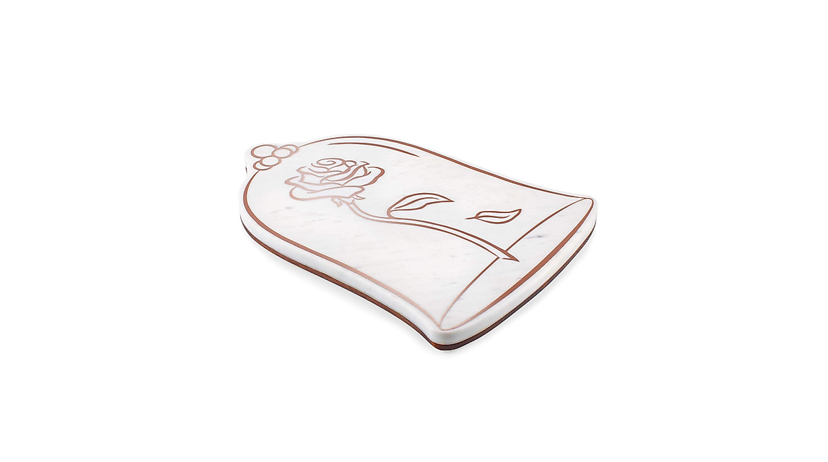 Disney Princess Marble Serving Board - Beauty & The Beast