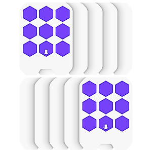 PTHOBEK 5 Pack Refill Glue Cards for FT, Indoor Fly Trap Plug-in Insect Trap Replacement Mosquito Sticky Glue Boards.