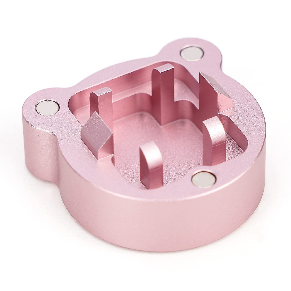 Wuque Mini Bear Aluminum Switch Opener for Cherry MX and Kailh Style Opener with Metal Magnet Pink