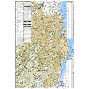 Lake Placid, High Peaks: Adirondack Park Map (National Geographic Trails Illustrated Map, 742)