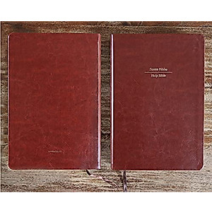 Biblia Bilingüe Reina Valera 1960/ESV Tamaño grande piel marrón / Bilingual Bibl e RVR60/English Standard Large Size Large Print Leather