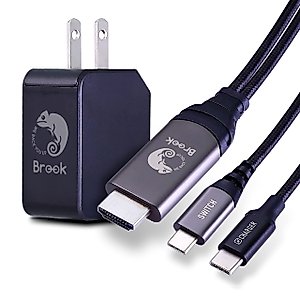 Brook Switch HDMI Cable - A Portable Dock and Charger Pack for Your Switch, Switch Dock Adapter to HDTV, Travel Lightly with Your Switch