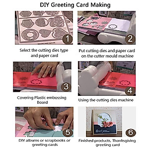 Grid Background Rectangle Frame Metal Die Cuts, Garden Trellis Panel Cutting Dies Cut Stencils DIY Scrapbooking Cards Decorative Embossing Paper Dies for Album Card Making Scrapbooking