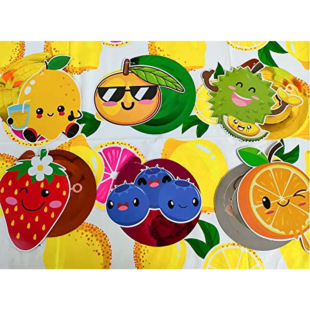Fruit Haning Swirls Fruit Party Decorations Fruit Decorations for Fruit Themed Party Supplies Summer Party Decorations Hawaii Party Supplies