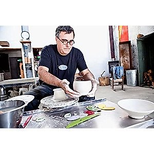 Mudwire - Green Handle Standard Cutoff Tool for Pottery Wheel and Clay Artists - Sherrill Mudtools