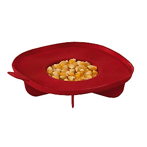 Snips, 6-Cup Microwave Popcorn Popper, Red