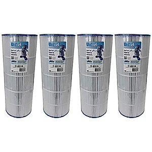 4 Unicel C-8316 Replacement Cartridge Filters 150 Sq Ft Hayward XStream CC1500RE
