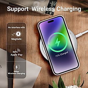 AOTESIER Shockproof Designed for iPhone 14 Pro Max Case, [Food Grade Silicone] [Military Drop Protection] with Anti-Scratch Lining Protective Phone Case for 14 ProMax, 6.7 inch, Chalk Pink