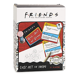 Paladone Friends TV Show Quiz Act or Draw Game - Officially Licensed Friends Merchandise (AMZ7270FR)