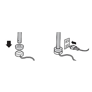 Toothbrush Charger for Philips Sonicare CBA1001 Charger Compatible HX9350 HX9500 HX9911 HX9924 HX992B HX992W HX993W HX9944 HX9957/51HX9964 HX9974 HX9984 HX9985 110-240V (White)