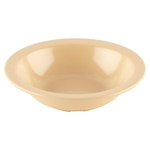 G.E.T. DN-410-T Tan 10 oz. Rimmed Bowl (Pack of 12)