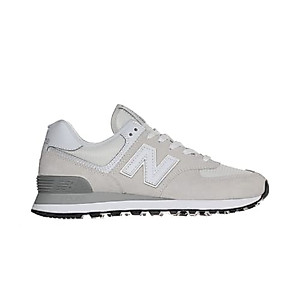 New Balance Men's 574 Core Sneaker, Nimbus Cloud/White, 12
