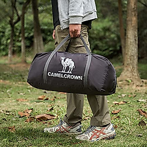 CAMEL CROWN Tents for Camping 7/8 Person Waterproof Easy Setup Folding Camping Tent with 2 Door