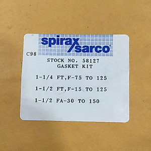 SPIRAX SARCO 58127 for FT (1), Cover Gasket
