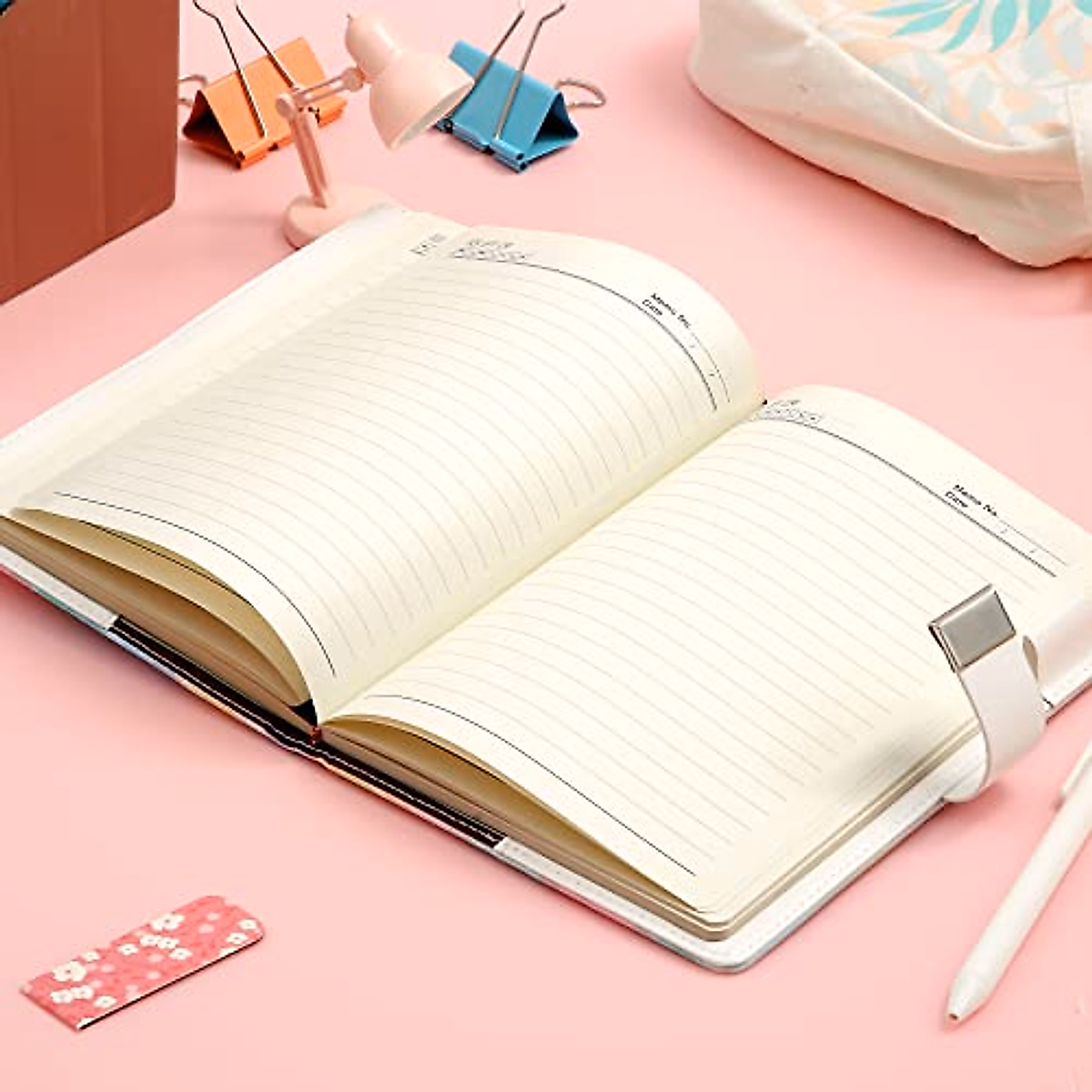 CAGIE Diary for Girls Age 8-12 Gifts for 9 10 11 12 Year Old Girls Diary with Lock, Tie Dye Design 192 Pages Lock Diary with Pen, 5.7 x 8.5 Inch Birthday Gifts for Girl Journal with Lock