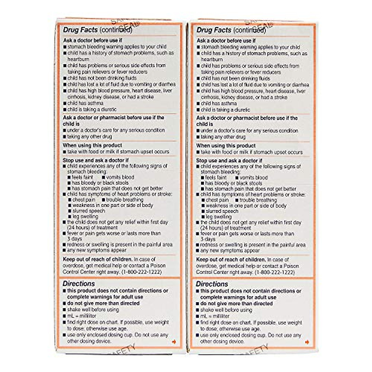 Motrin Children's Dye-Free Pain Reliever/Fever Reducer, Original Berry Flavor 4 oz