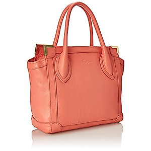 Foley + Corinna Framed Mini Shopper Top Handle Bag, Coral, One Size