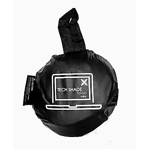 TECH SHADE TO GO mini Portable Laptop Sun Shade, Privacy Cover, Laptop Sun Shade, Laptop Shade for Working Outside, Laptop Shade, Laptop Sun Hood, Laptop Sun Glare Shield, Laptop Hood Outside Glare